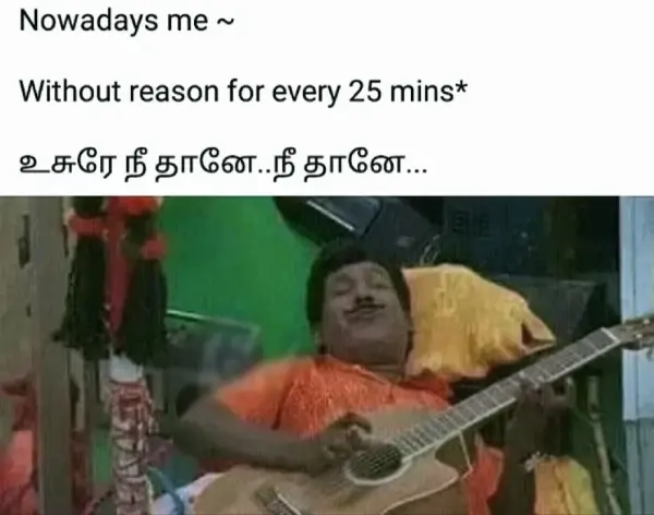 உசுரே நீதானே நீதானே.. ஐயோ போற பக்கம் எல்லாம் இதை பாடியே உசுர ...